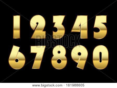 Gold 3d Metallic Vector & Photo (Free Trial) | Bigstock