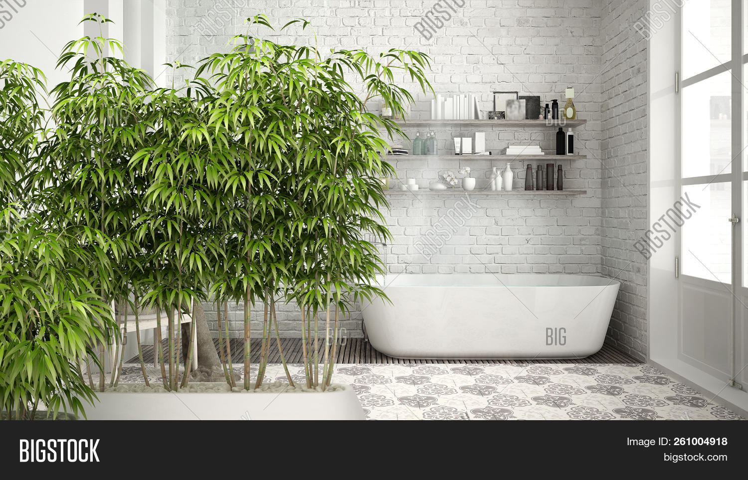 Zen Interior Potted Image & Photo (Free Trial) | Bigstock