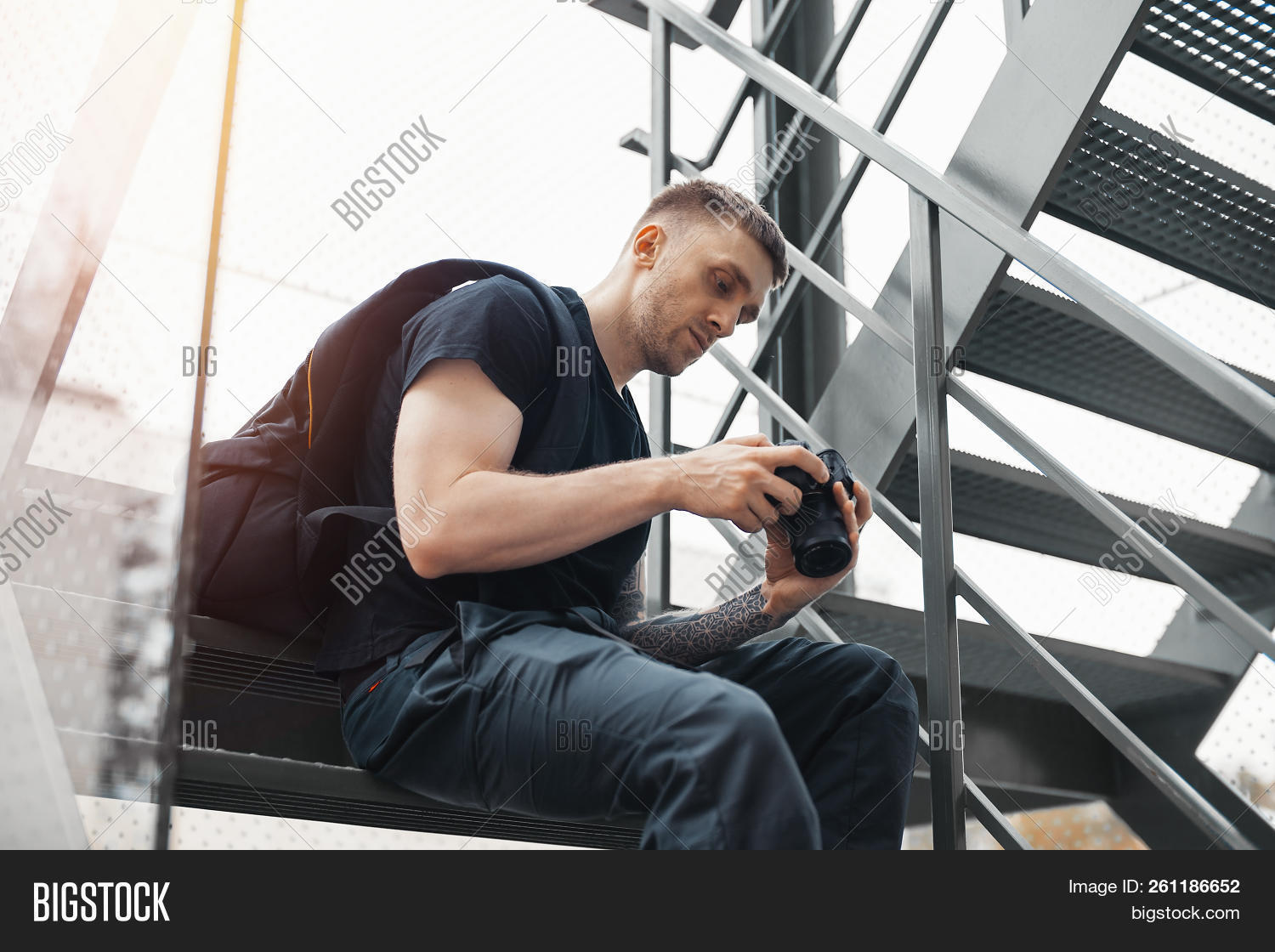Attractive Man Sitting Image & Photo (Free Trial) | Bigstock