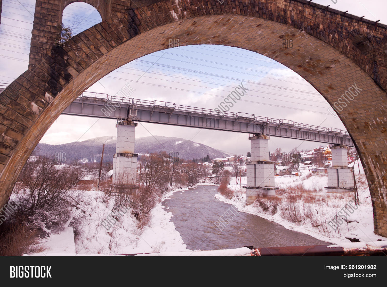 Arched Bridge Brick. Image & Photo (Free Trial) | Bigstock