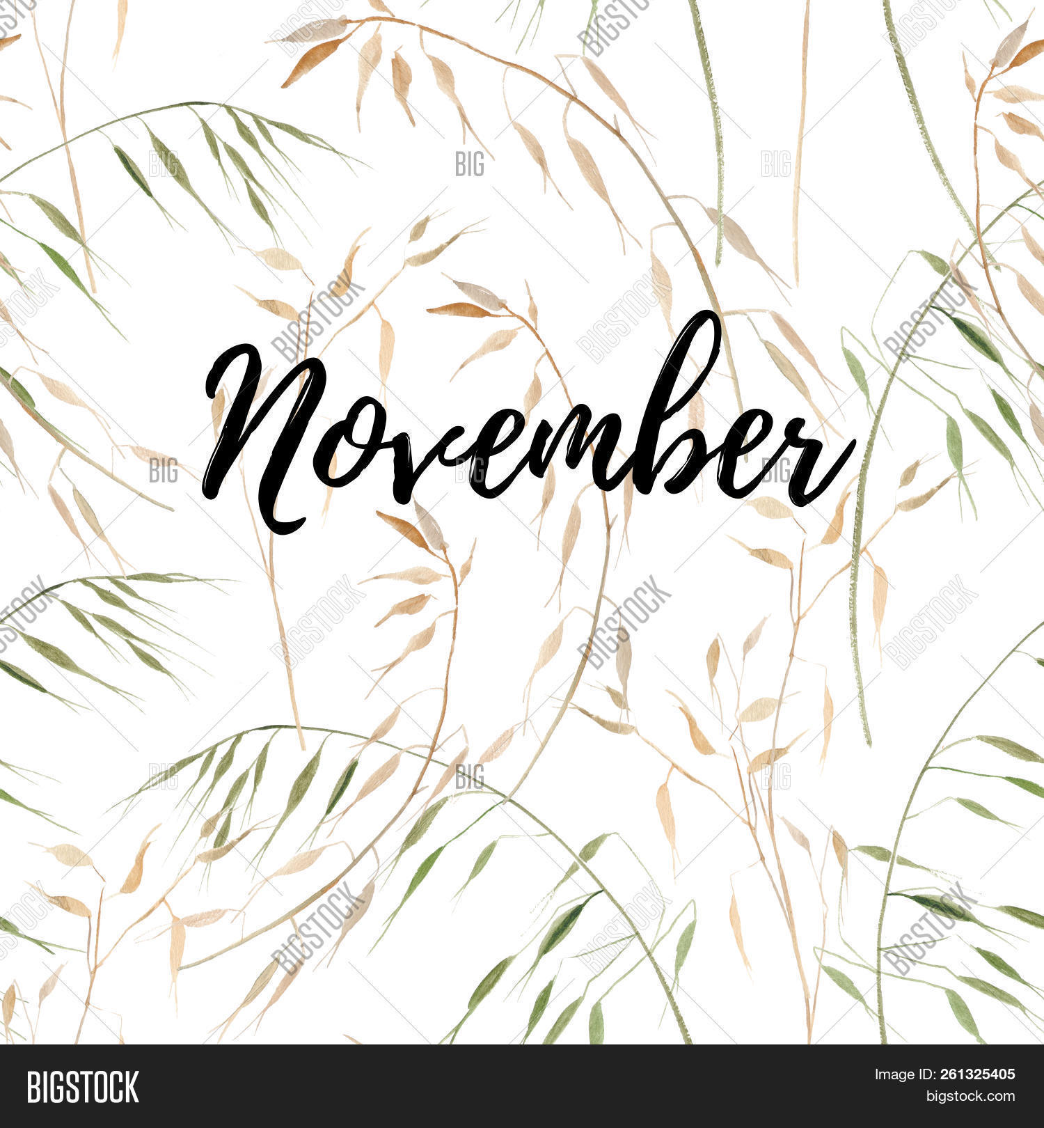 November Script Image & Photo (Free Trial) | Bigstock