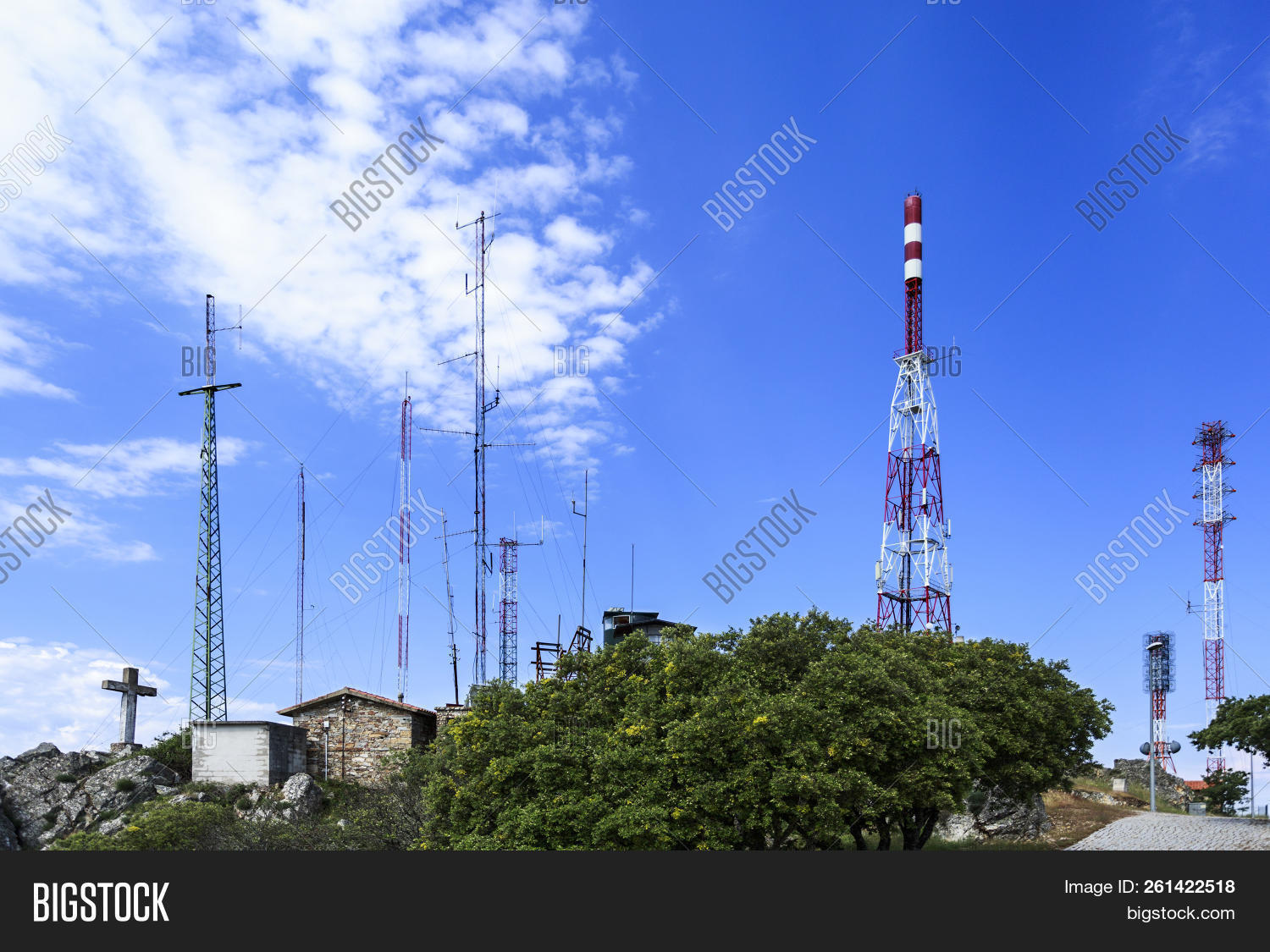 Set Telecommunications Image & Photo (Free Trial) | Bigstock