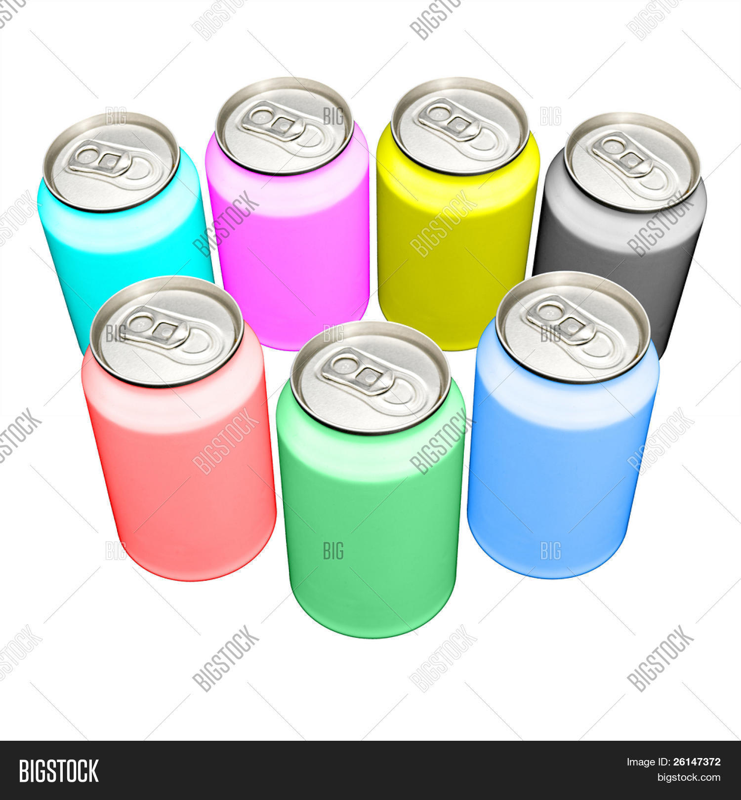 Beverage Cans Colors Image & Photo (Free Trial) | Bigstock
