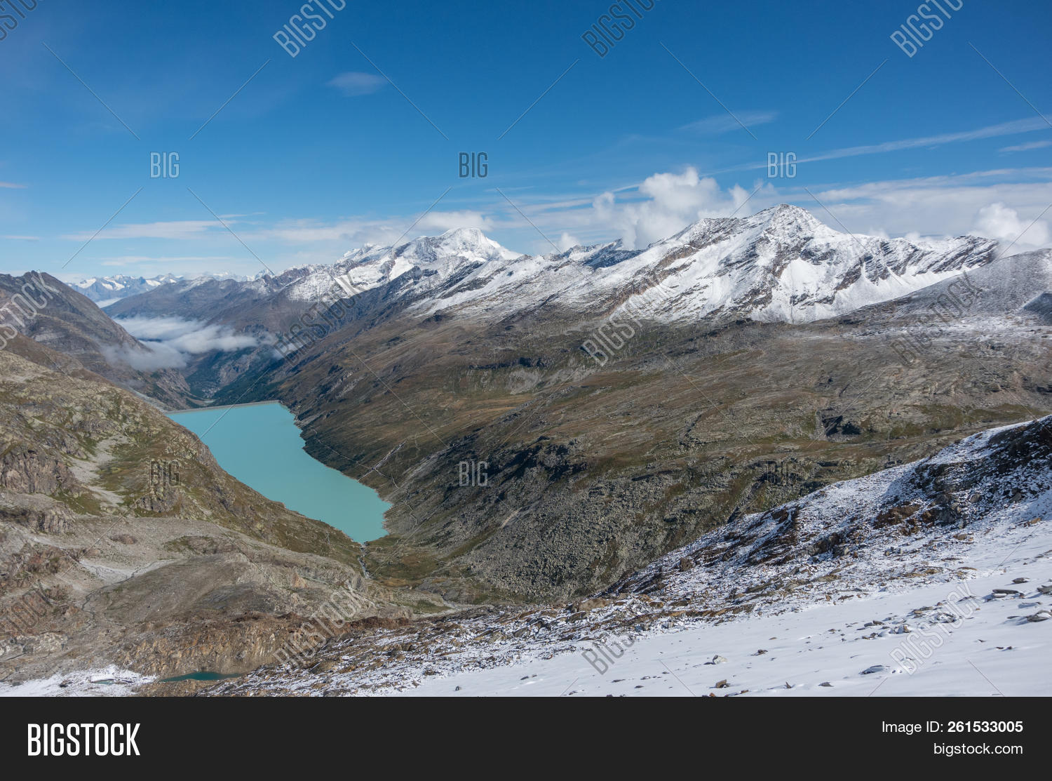 View Stausee Lake Near Image & Photo (Free Trial) | Bigstock