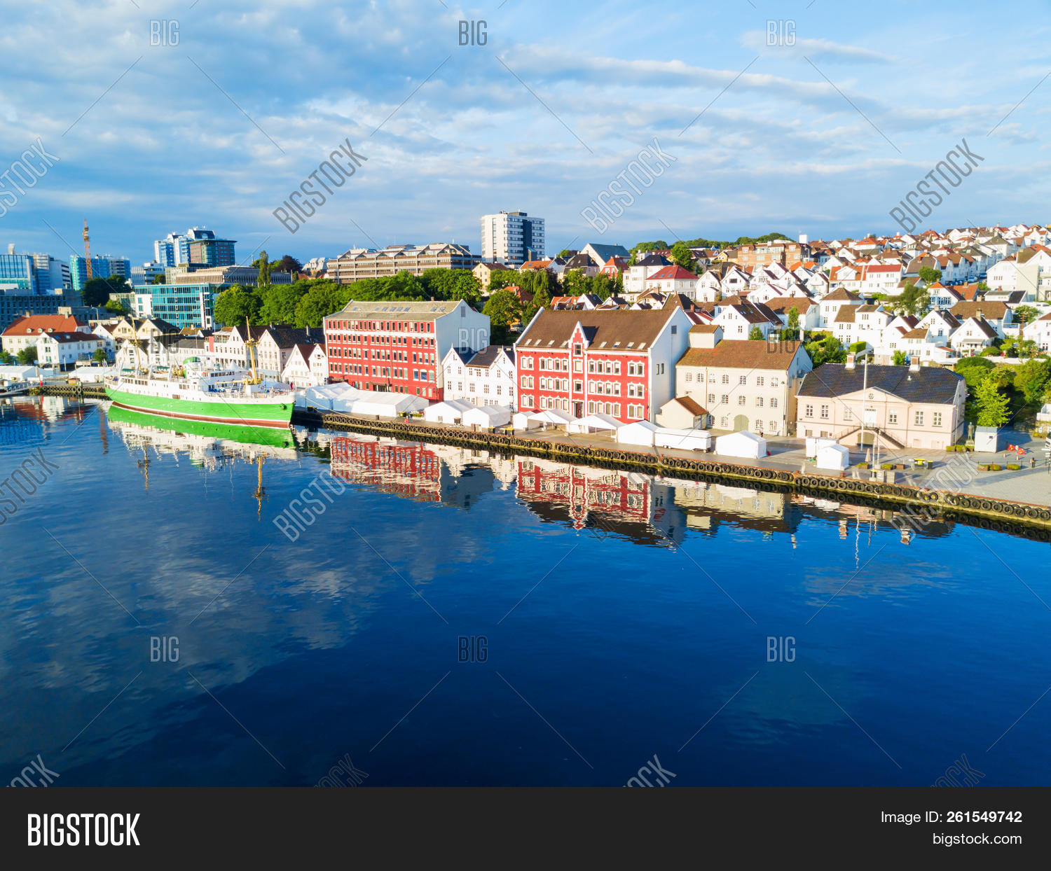 Vagen Old Town Aerial Image & Photo (Free Trial) | Bigstock