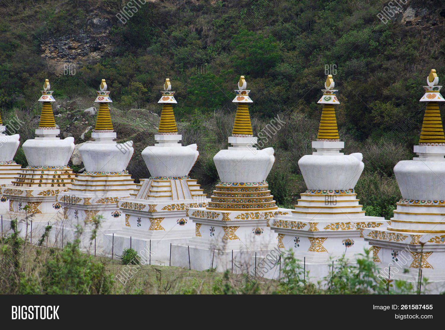 Small Chortens Image & Photo (Free Trial) | Bigstock