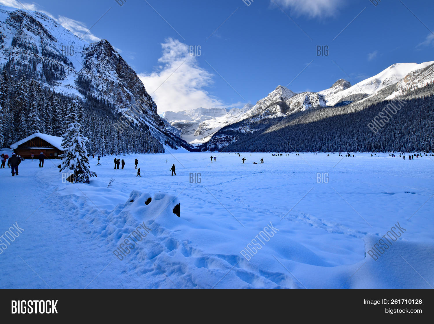 Lake Louise Winter Image & Photo (Free Trial) | Bigstock