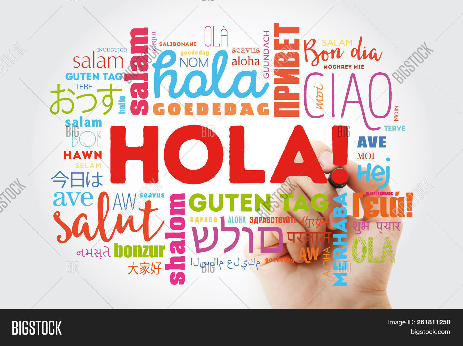 Hola! (hello Greeting Image & Photo (Free Trial) | Bigstock