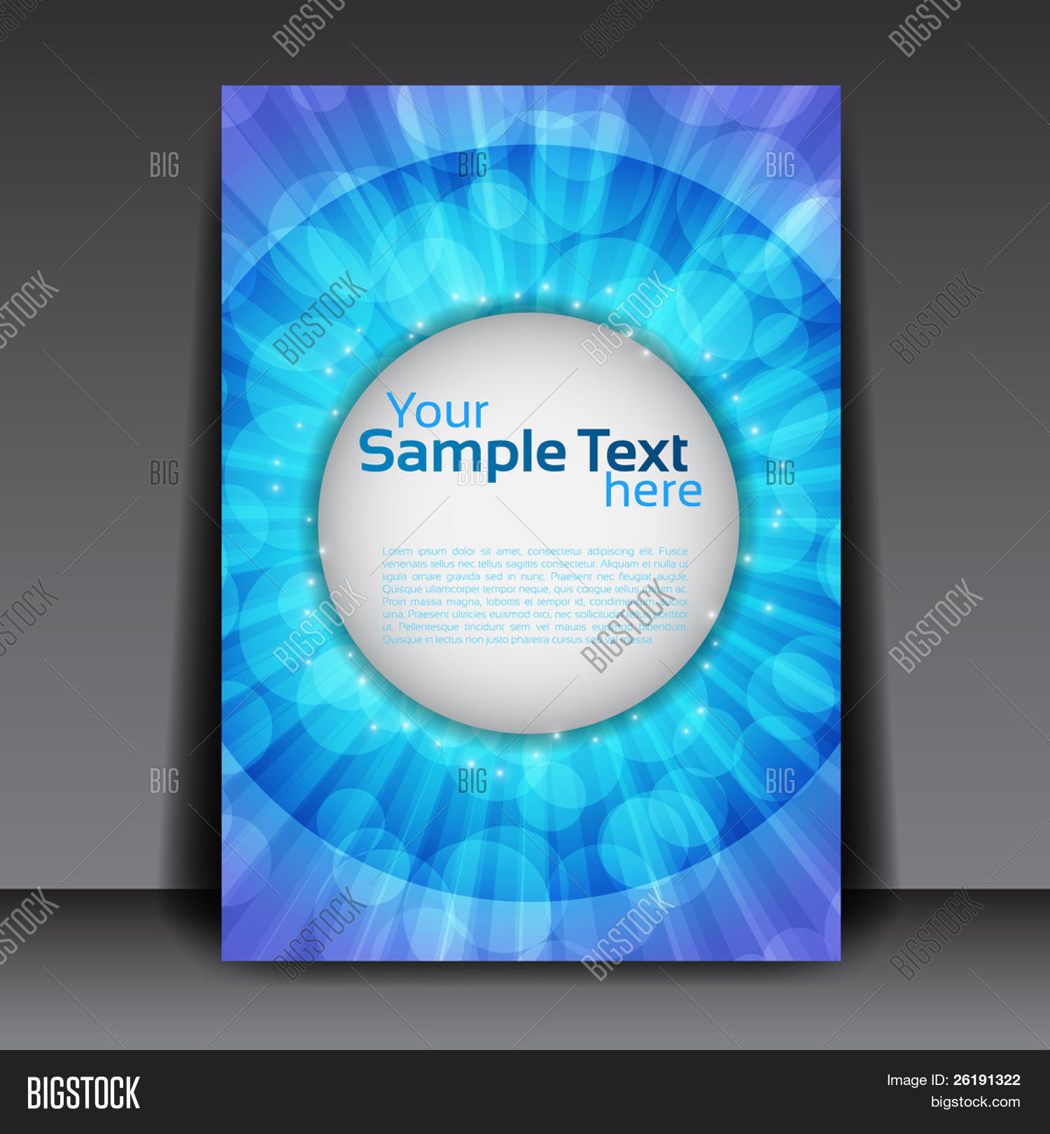 Flyer Design - EPS10 Vector & Photo (Free Trial) | Bigstock