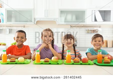 Children Sitting Table Image & Photo (Free Trial) | Bigstock