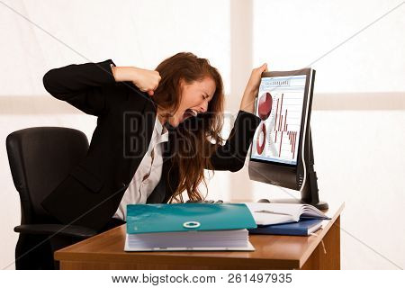 Angry Business Woman Image & Photo (Free Trial) | Bigstock