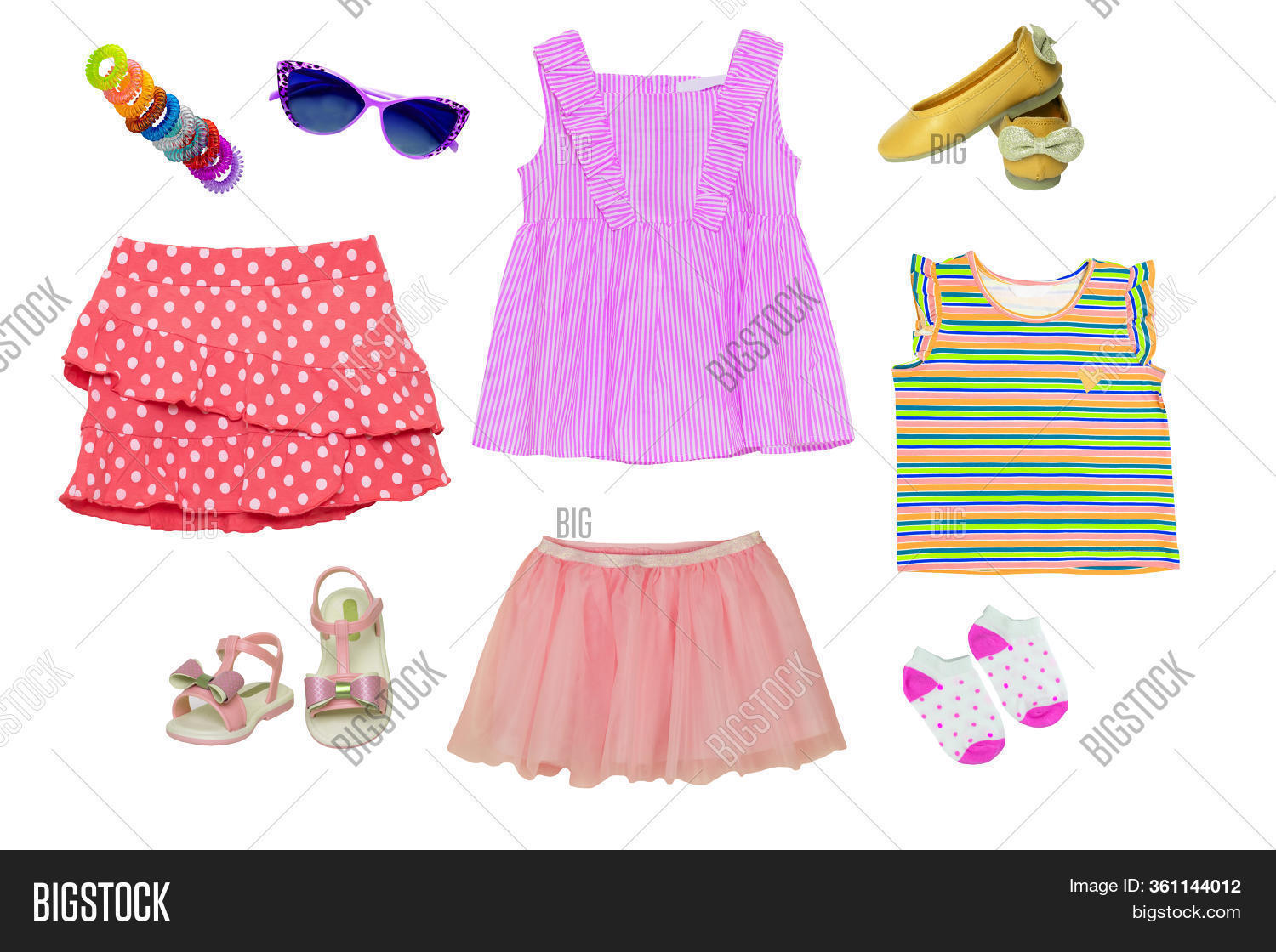 Collage Set Little Image & Photo (Free Trial) | Bigstock
