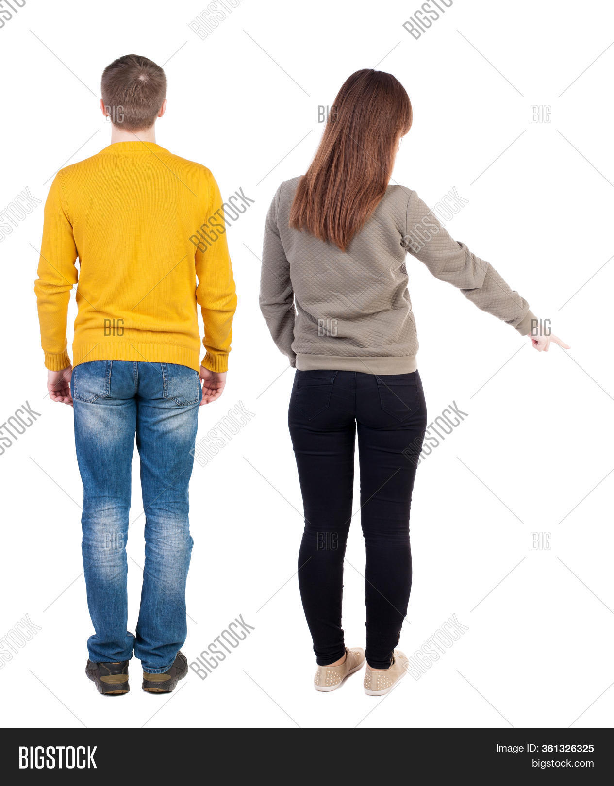 Back View Couple Image & Photo (Free Trial) | Bigstock