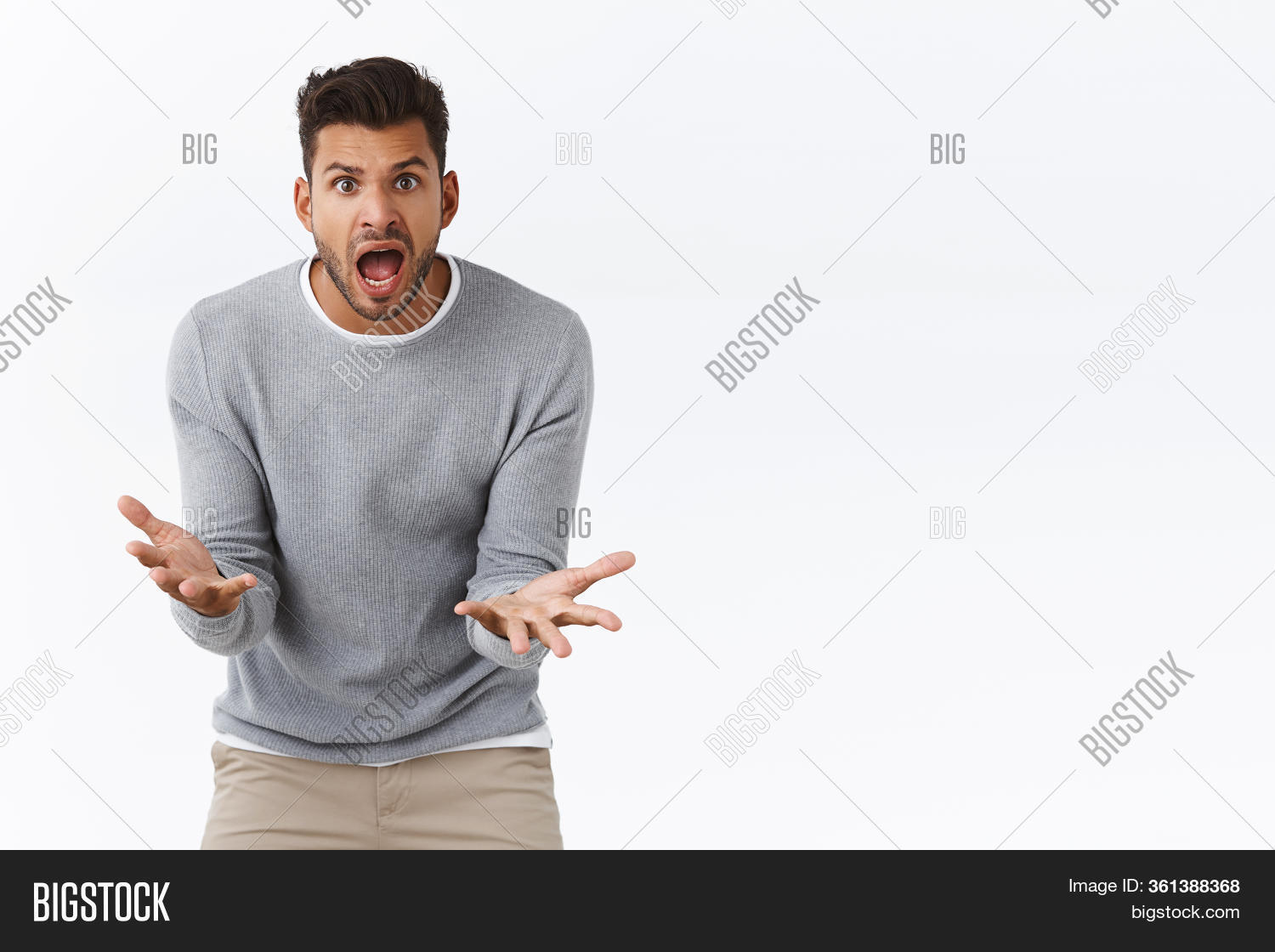 Man Let Down Yelling Image & Photo (Free Trial) | Bigstock