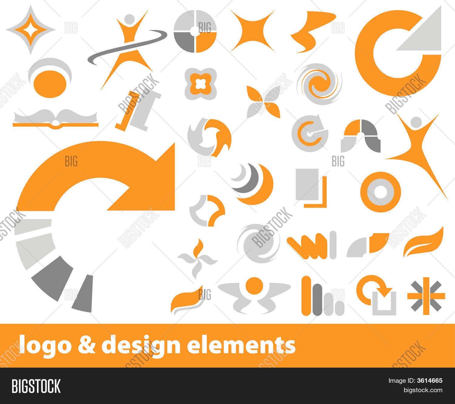 Vector Logo Elements Vector & Photo (Free Trial) | Bigstock