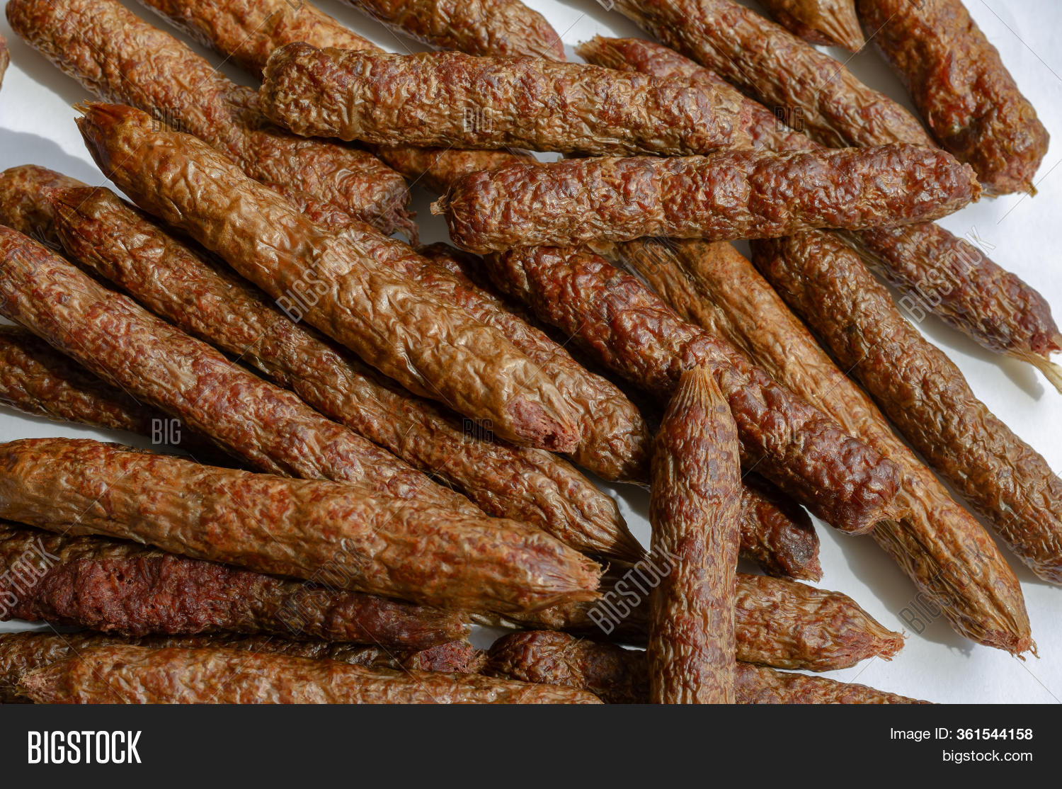 Dried Sausages Dogs. Image & Photo (Free Trial) | Bigstock