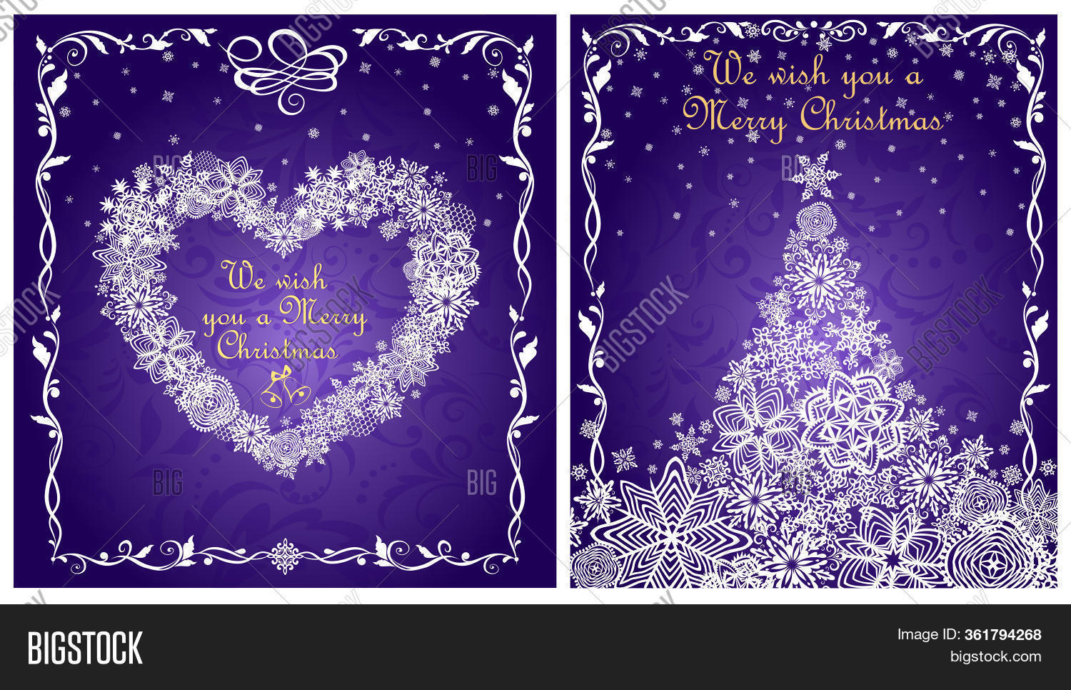 Christmas Violet Craft Image & Photo (Free Trial) | Bigstock