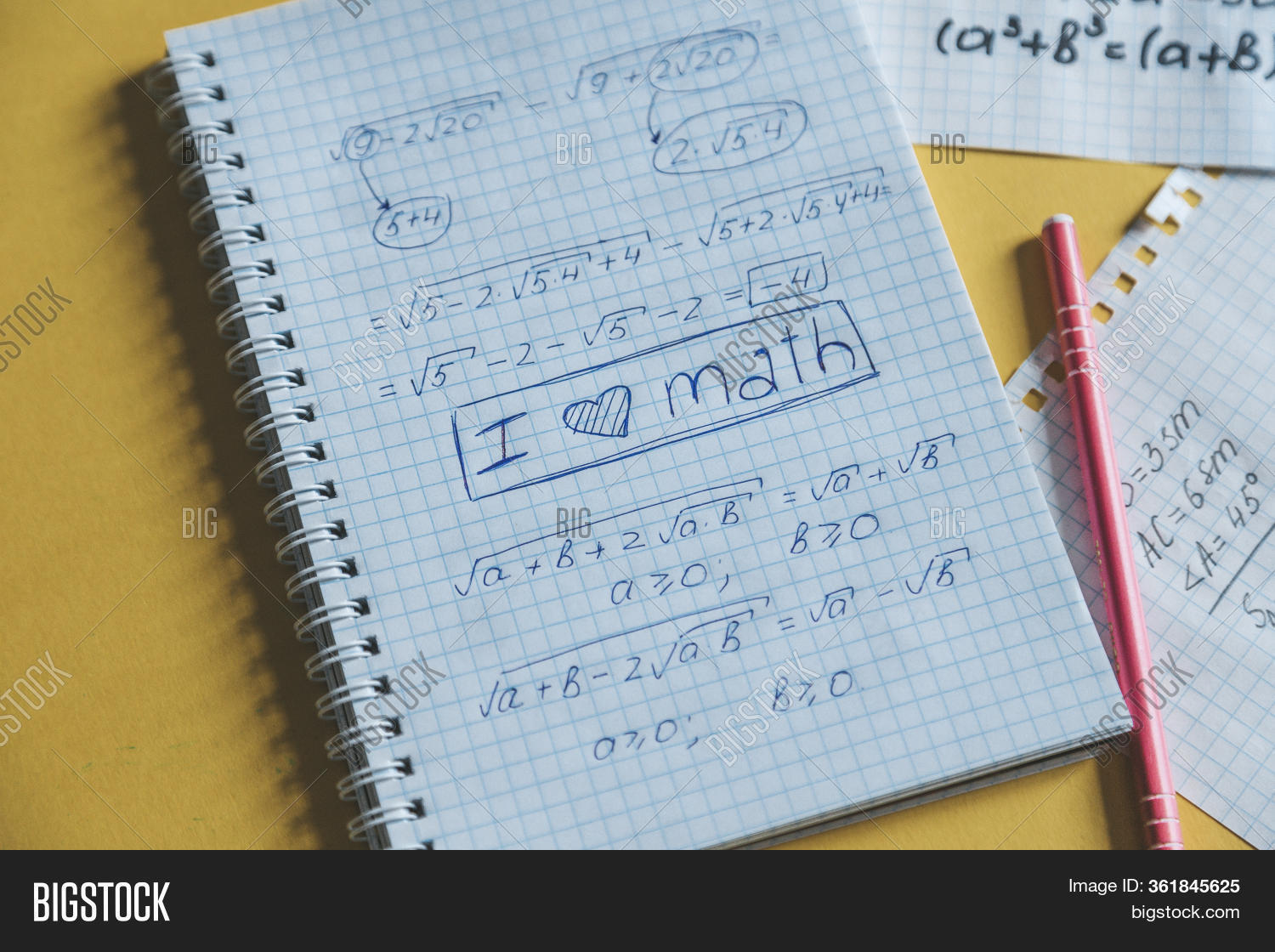 Homeschool. Maths Image & Photo (Free Trial) | Bigstock