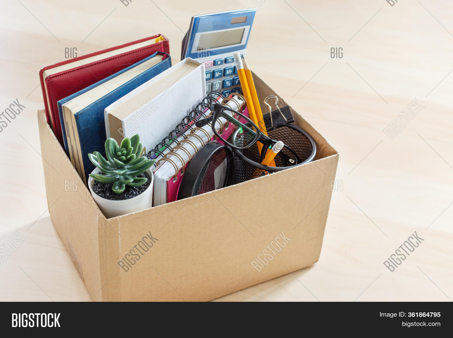 Cardboard Box Office Image & Photo (Free Trial) | Bigstock