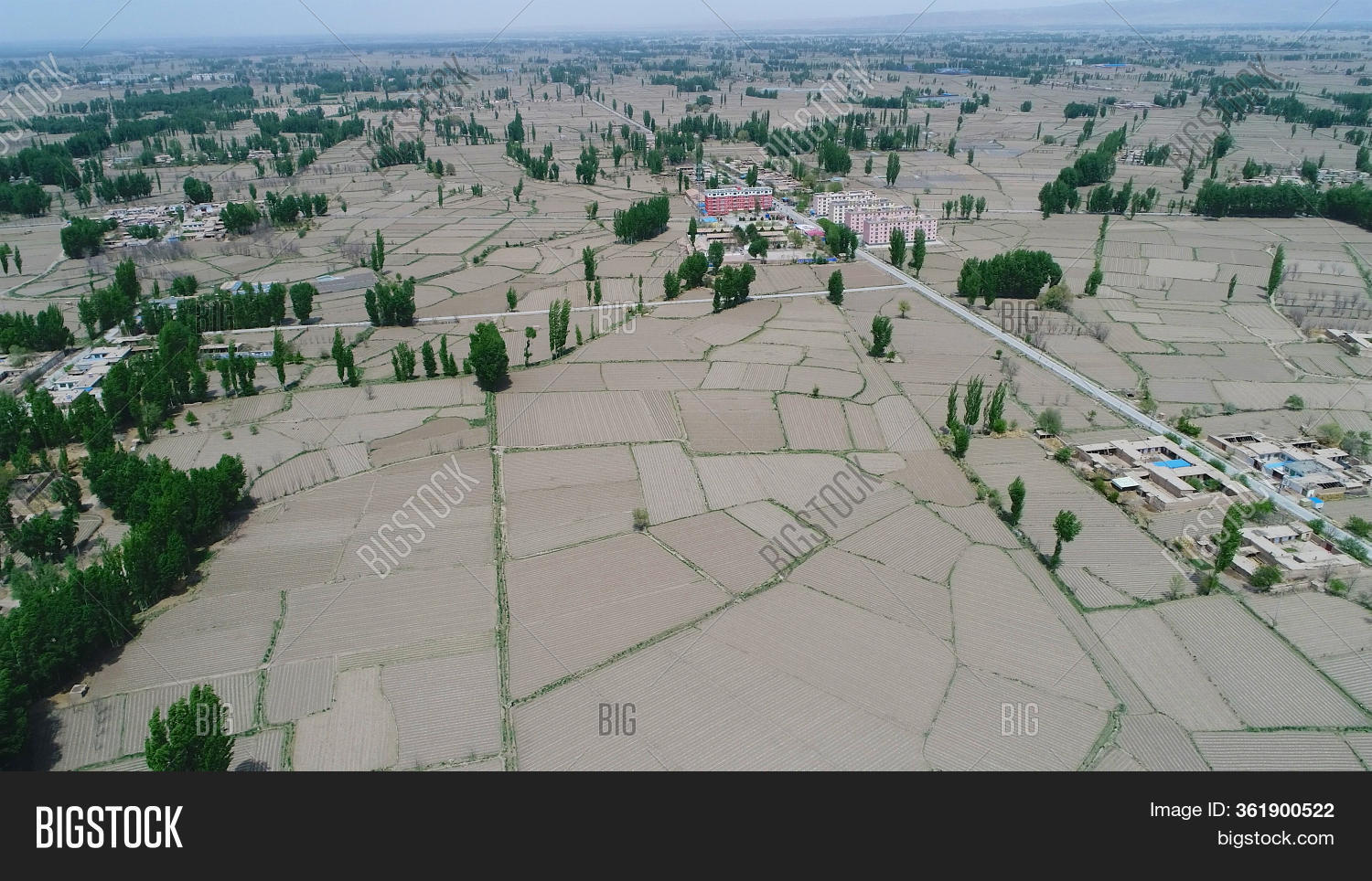 Aerial View Small Poor Image & Photo (Free Trial) | Bigstock