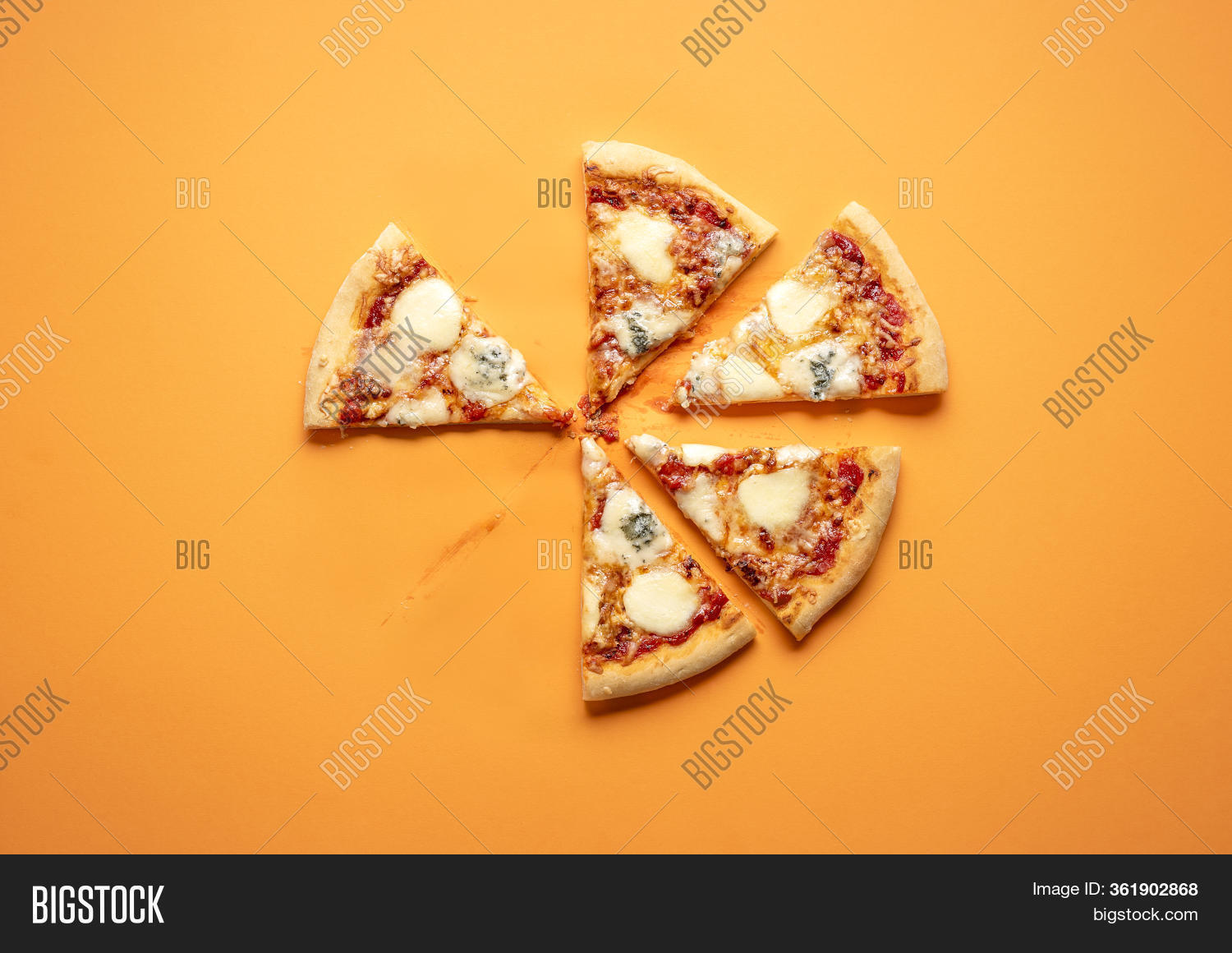 Top View Plain Pizza Image & Photo (Free Trial) | Bigstock