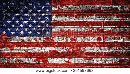 American Flag Blood Image & Photo (Free Trial) | Bigstock