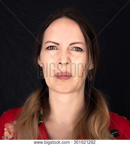 Emotion. Closed Woman Image & Photo (Free Trial) | Bigstock