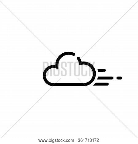 Cloud Line Icon Vector & Photo (Free Trial) | Bigstock