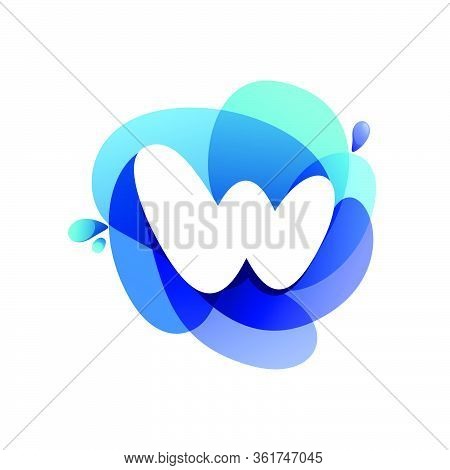 Letter W Pure Water Vector & Photo (Free Trial) | Bigstock