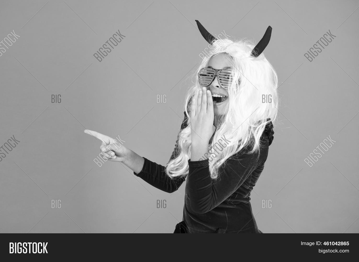 Surprised Devil Child Image & Photo (Free Trial) | Bigstock
