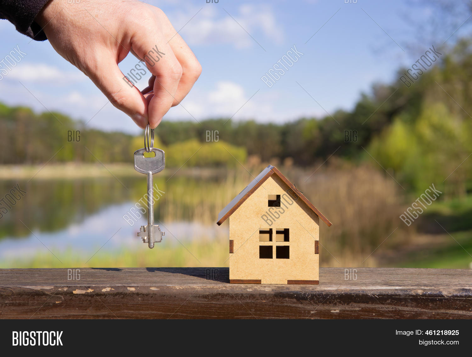 House Key Hand By Toy Image & Photo (Free Trial) | Bigstock