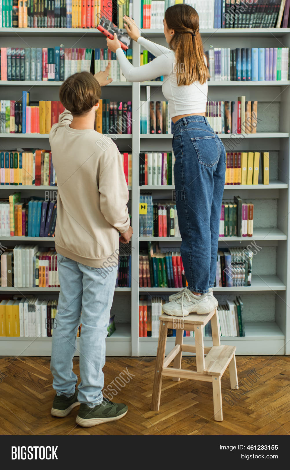 Back View Teenage Girl Image & Photo (Free Trial) | Bigstock