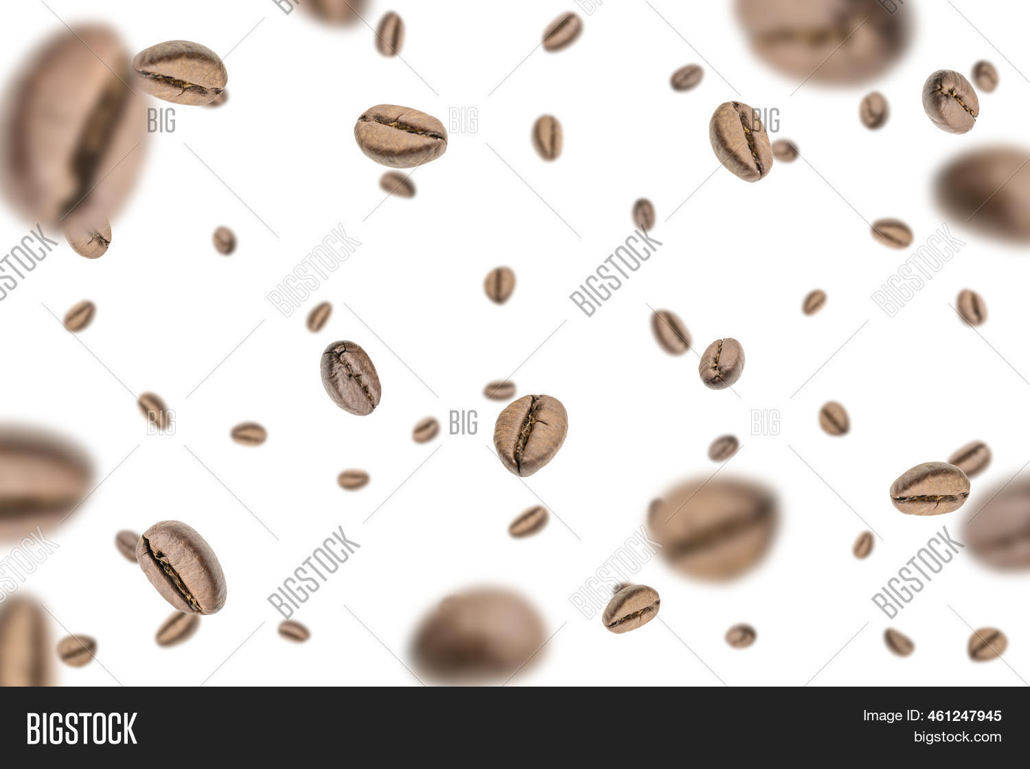 Coffee Flying Bean Image & Photo (Free Trial) | Bigstock