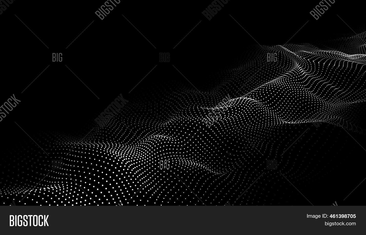 Moving Digital 3d Wave Image & Photo (Free Trial) | Bigstock
