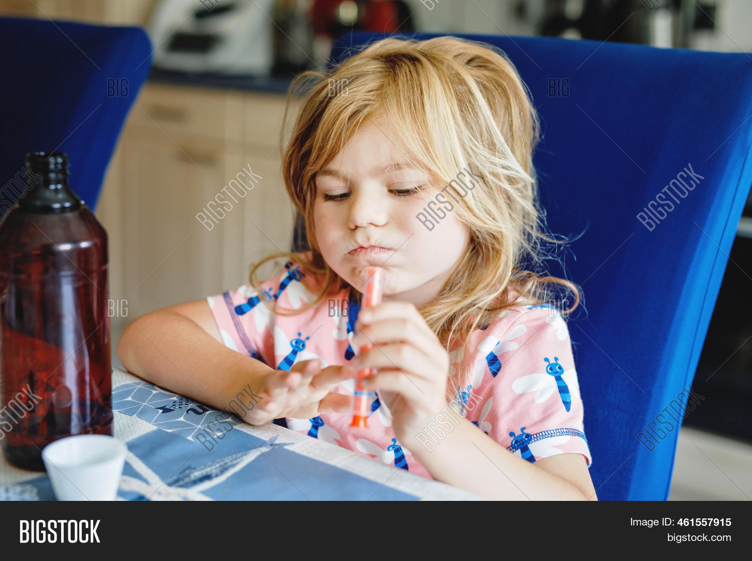Sick Little Child Image & Photo (Free Trial) | Bigstock