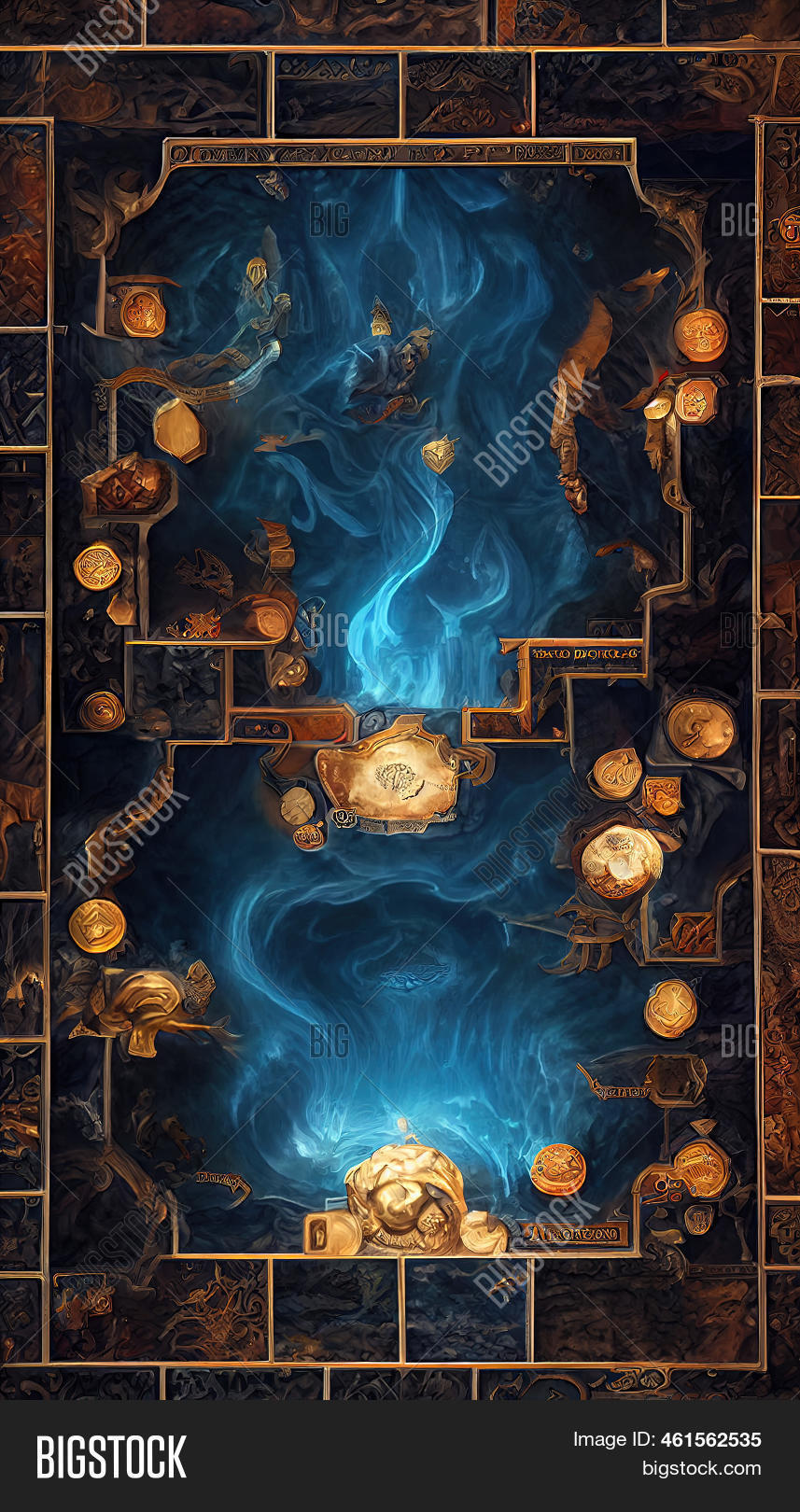 Map City Red Tiles. Image & Photo (Free Trial) | Bigstock