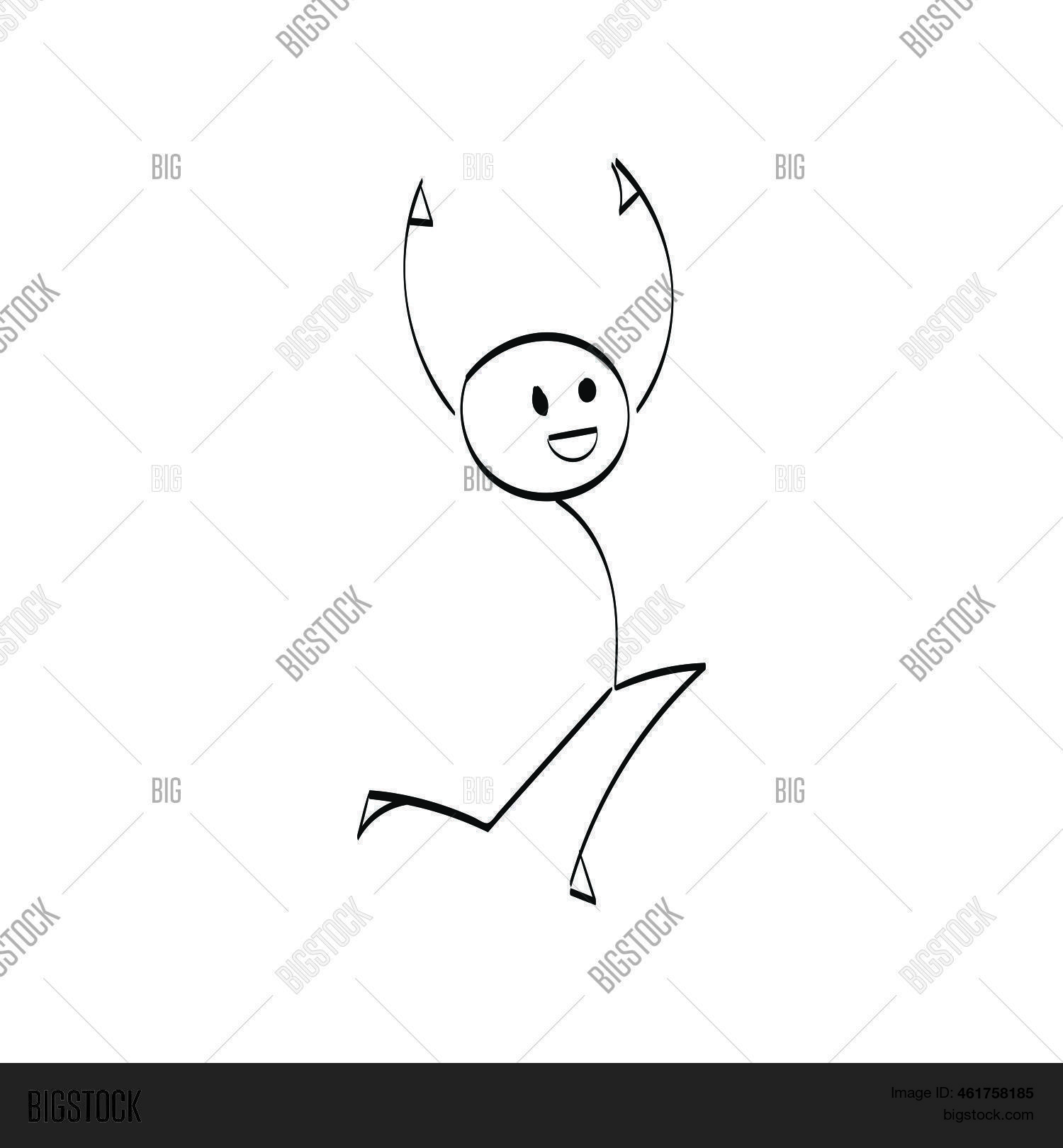 Vector Stickman Vector & Photo (Free Trial) | Bigstock