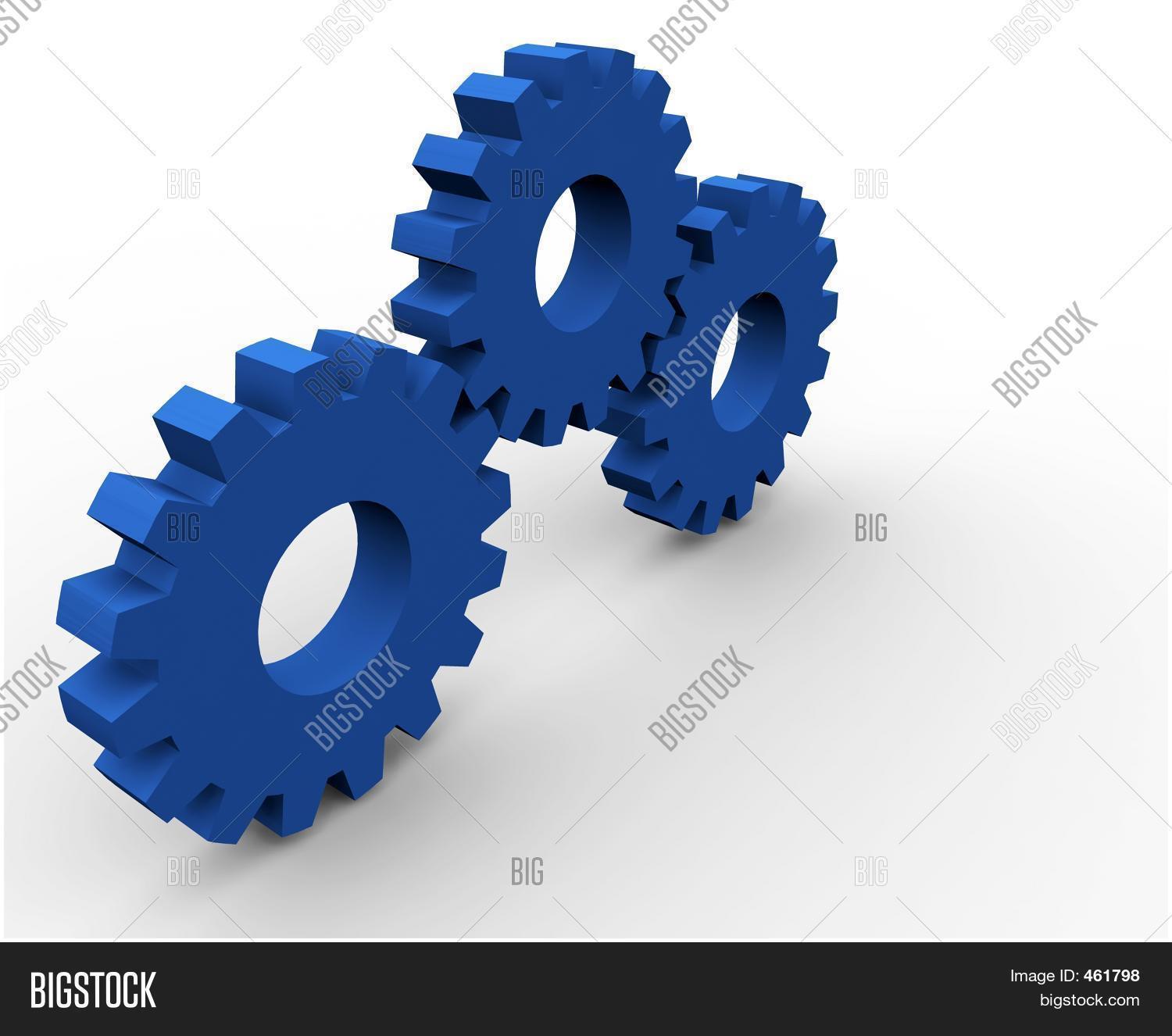 3 Gears Image & Photo (Free Trial) | Bigstock