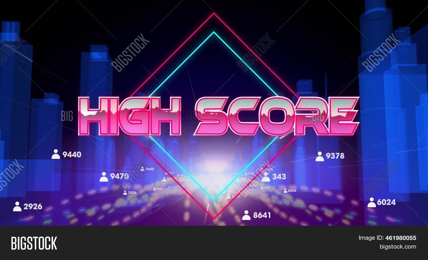 Image High Score Text Image & Photo (Free Trial) | Bigstock