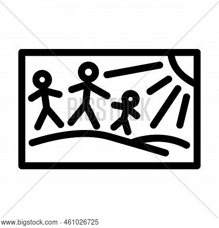 Art Kid Leisure Line Vector & Photo (Free Trial) | Bigstock