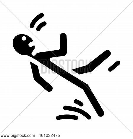 Slipped Man Fall Vector & Photo (Free Trial) | Bigstock