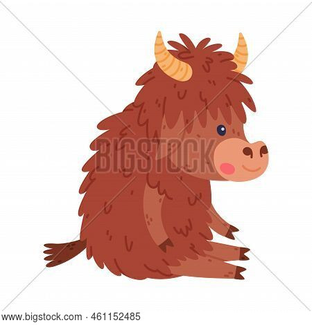 Cute Yak Character Vector & Photo (Free Trial) | Bigstock