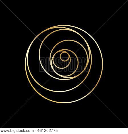 3d Gold Swirl Pattern Vector & Photo (Free Trial) | Bigstock