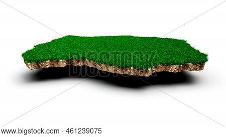 Lesotho Map Soil Land Image & Photo (Free Trial) | Bigstock