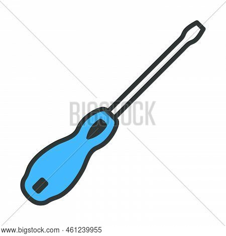 Icon Screwdriver. Vector & Photo (Free Trial) | Bigstock