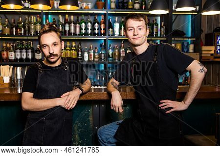 Two Bartenders Image & Photo (Free Trial) | Bigstock