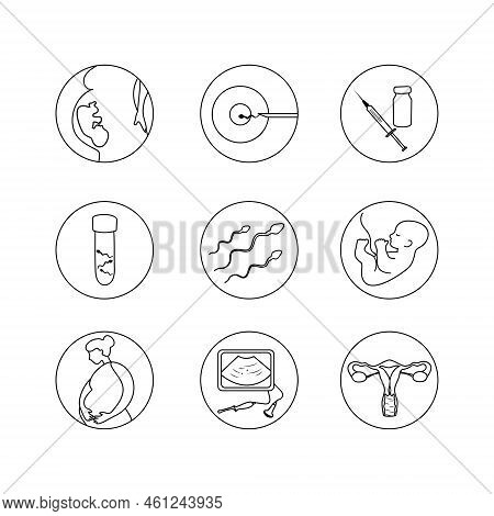 Woman Fertility Icon Vector & Photo (Free Trial) | Bigstock