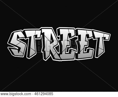 Street Word Graffiti Vector & Photo (Free Trial) | Bigstock