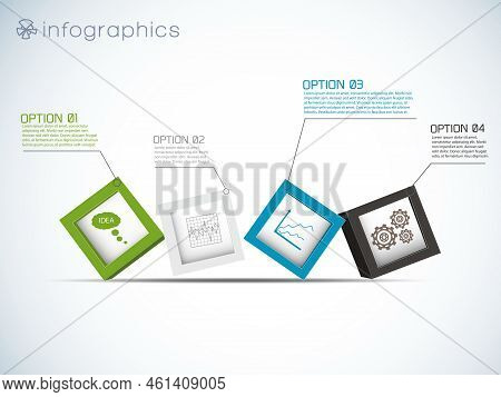 Infographics Row Vector & Photo (Free Trial) | Bigstock