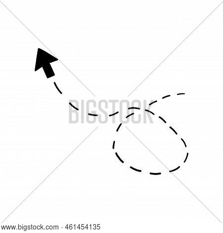 Dotted Line Vector & Photo (Free Trial) | Bigstock